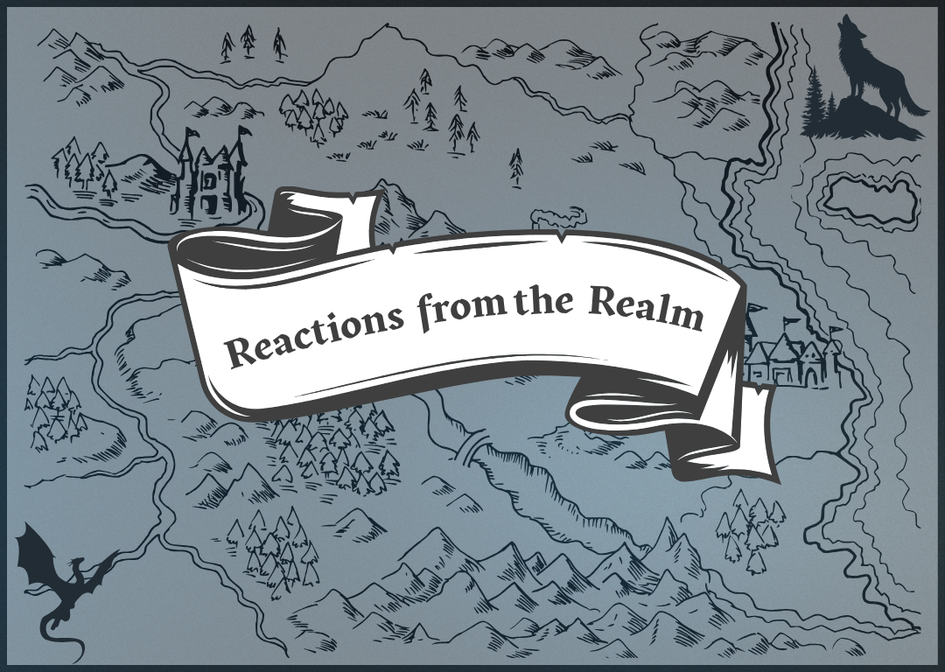 Reactions from the Realm: Golden Fool, Chapters 6-10 | wizardwordship